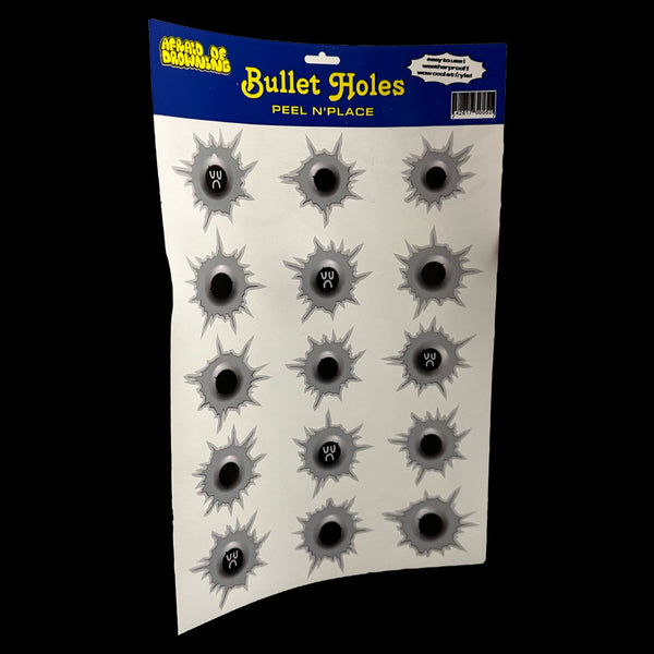 BULLET HOLE STICKER PACK – afraidofdrowning